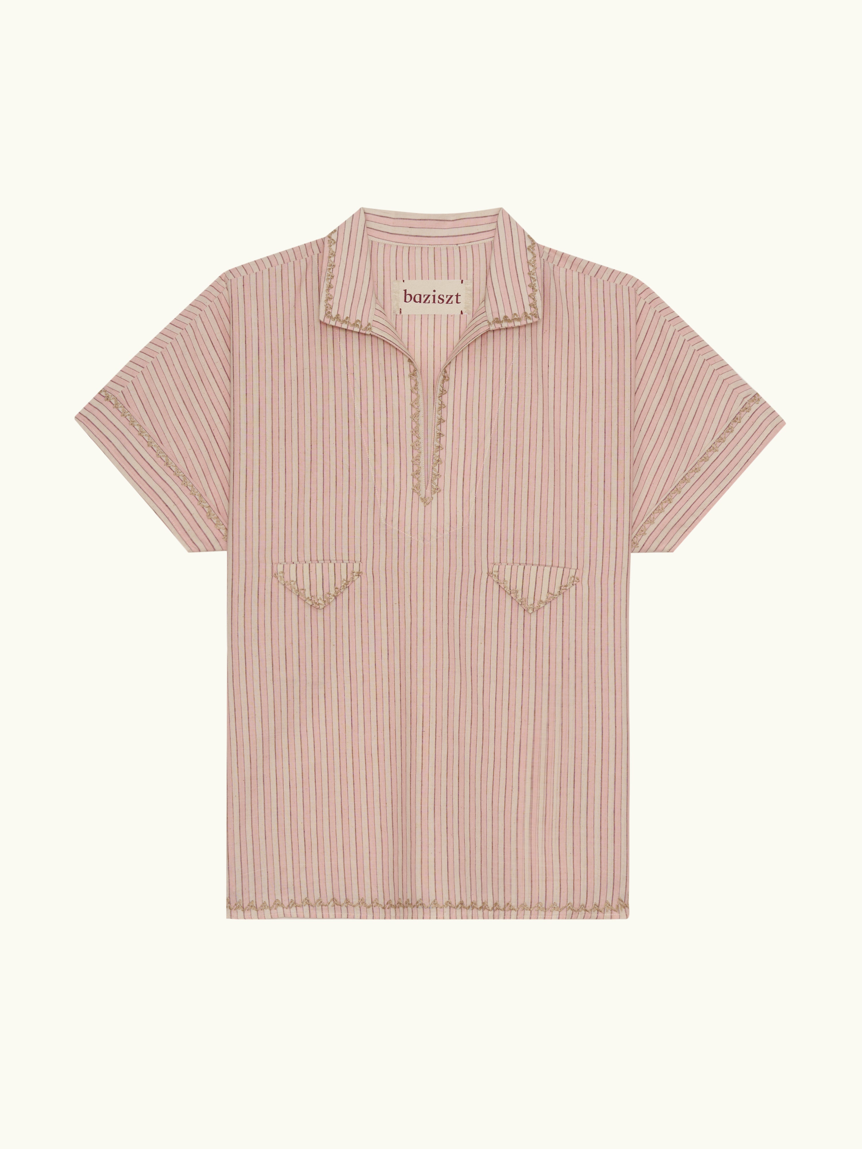 Pick Top - Pink Cotton︱Baziszt